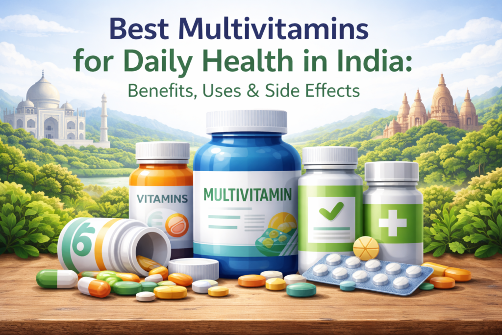 Best Multivitamins for Daily Health in India: Benefits, Uses & Side Effects